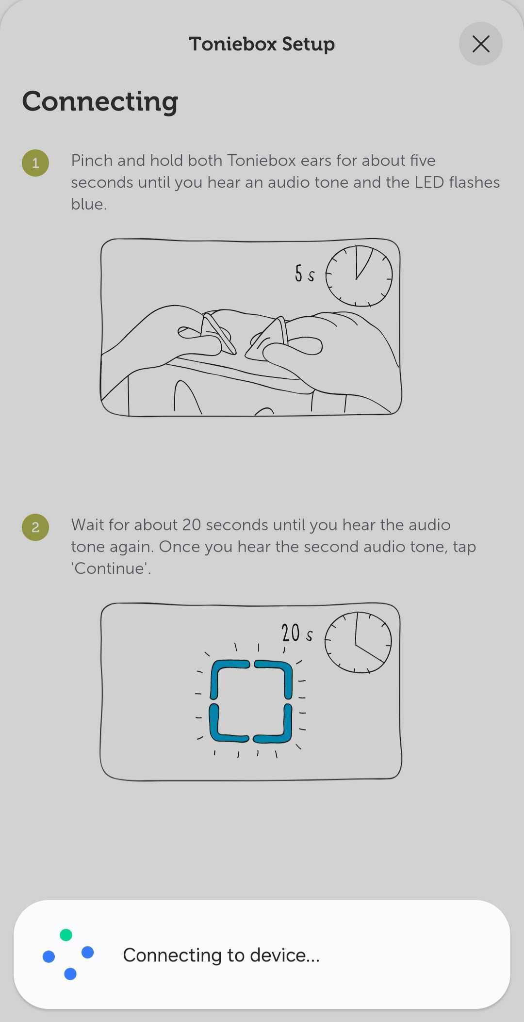 How do I set up a Toniebox 1? – tonies® Support