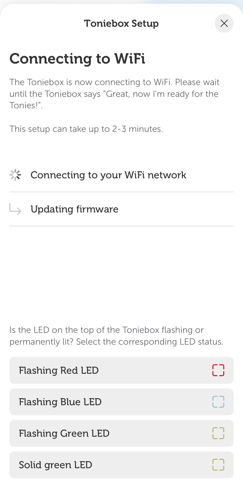 How do I connect my Toniebox 1 to a different Wi-Fi network? – tonies ...