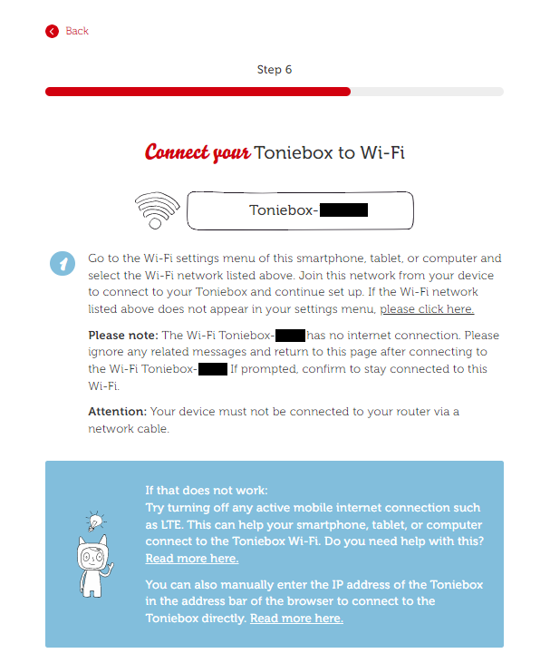 How do I set up a Toniebox 1? – tonies® Support