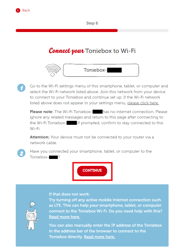 How do I set up a Toniebox 1? – tonies® Support