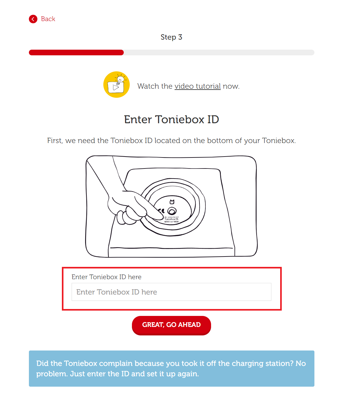 How do I set up a Toniebox 1? – tonies® Support