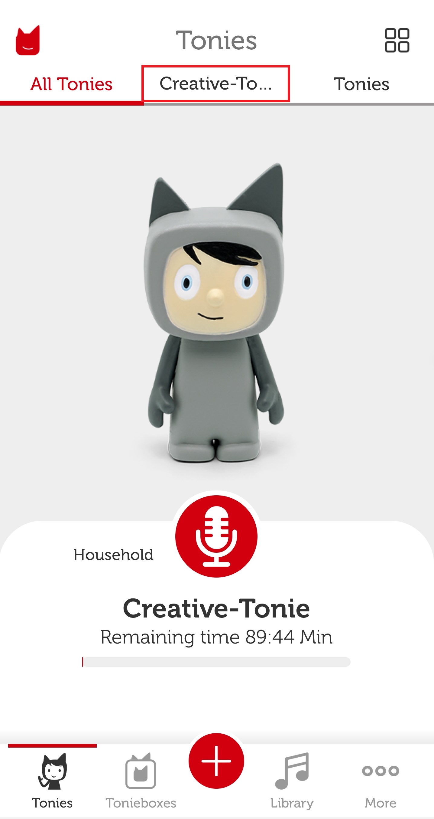 How do I add content onto my Creative Tonie? – tonies® Support