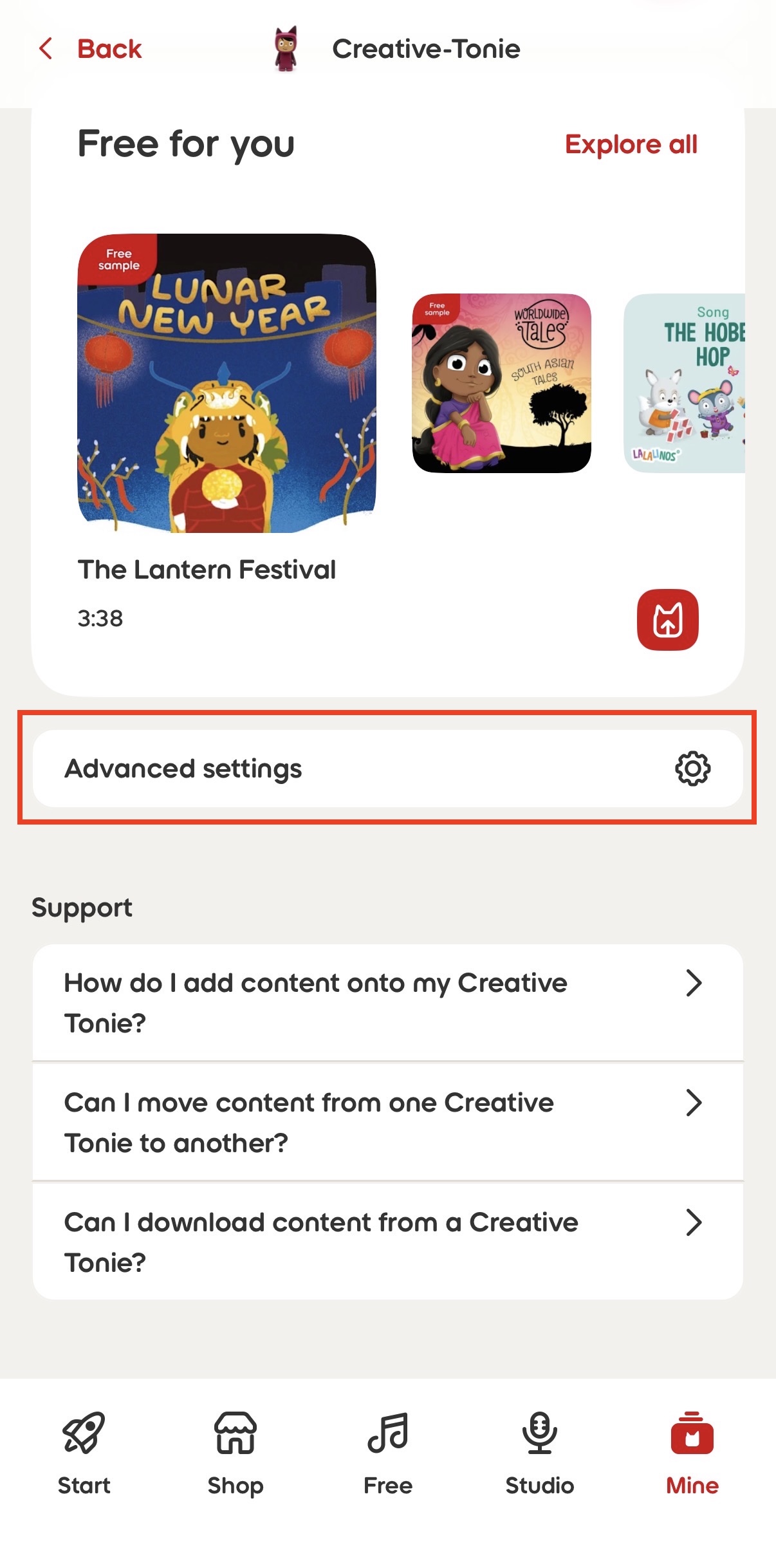 How do I remove a Creative Tonie from my Household? – tonies® Support